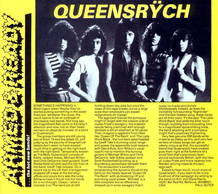 Queensryche - Queensryche | Metalzone